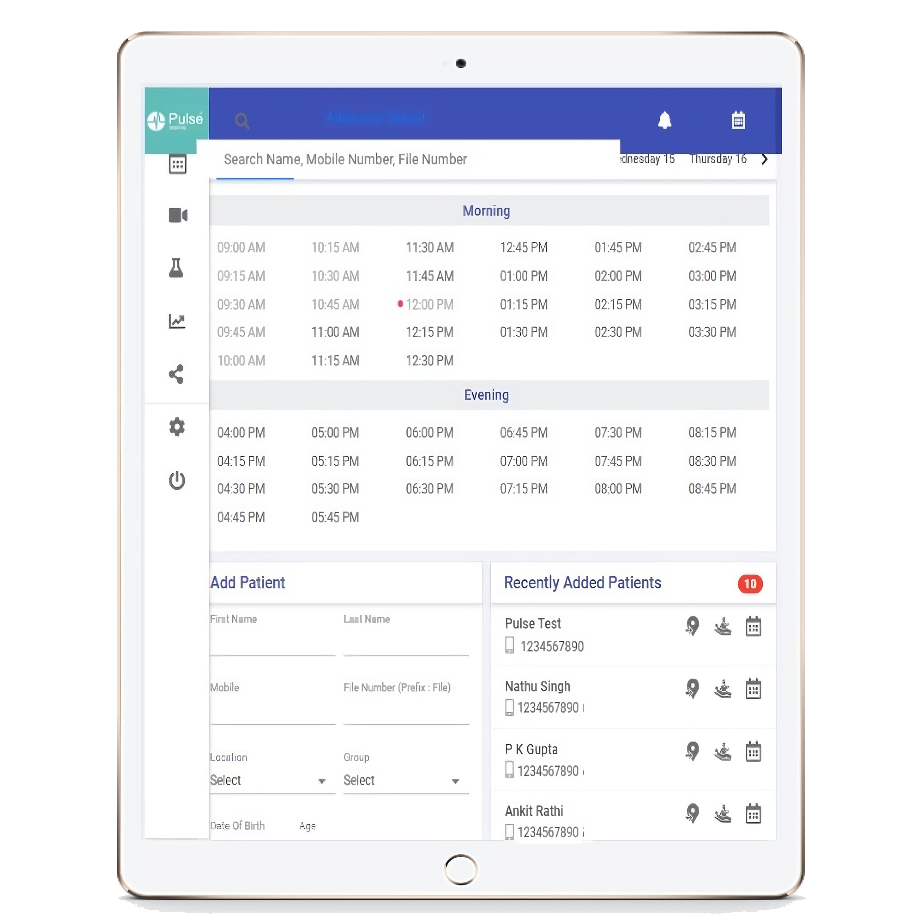Pulse Digital Clinic - Best Digital Patient Management System